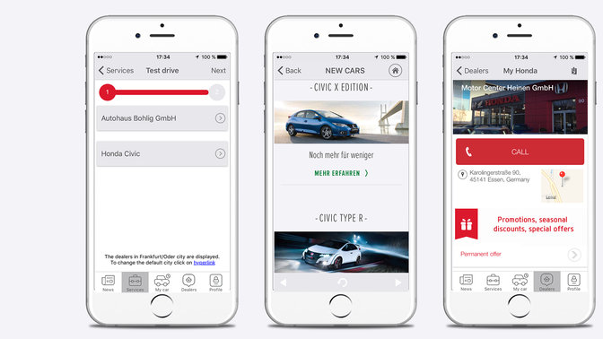 My Honda | My Honda app | Honda