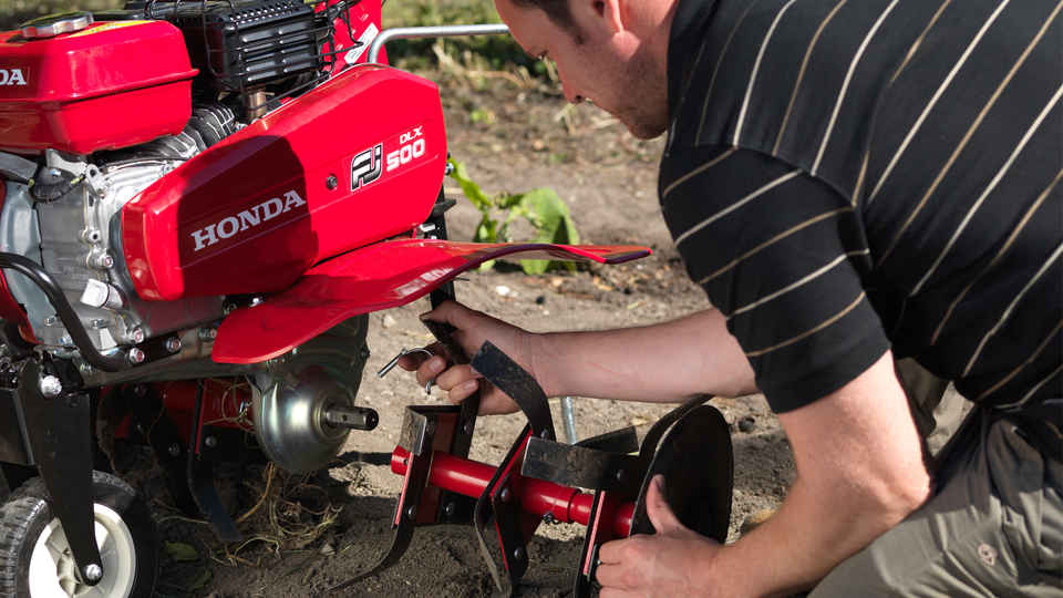 Compact Garden Tillers | Innovation & Technology | Honda UK