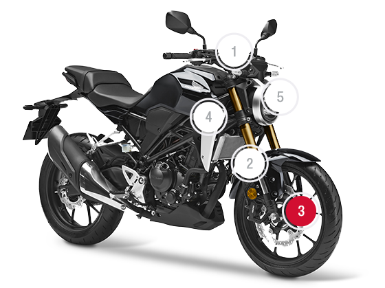 CB300R Neo Sports Café | Café Racer Motorcycle | Honda UK