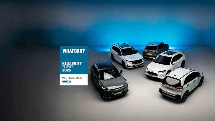What Car? Reliability Award Survey 2025 | Honda UK