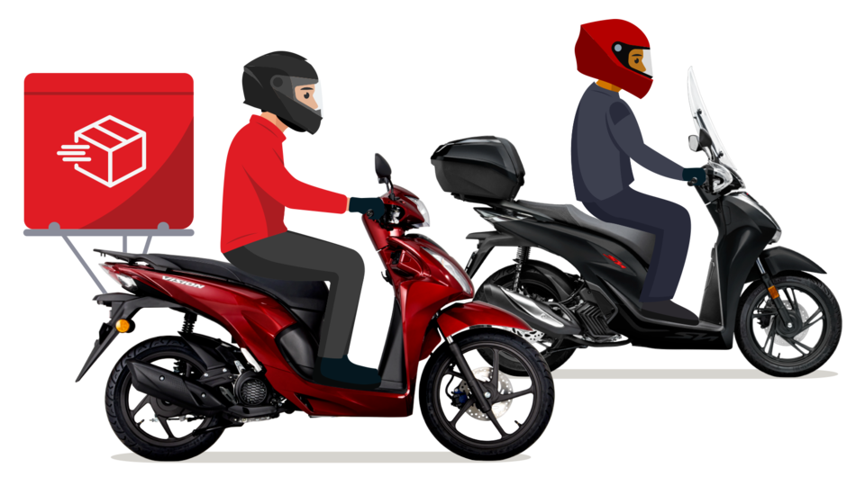 Deliver a better way | Honda UK Motorcycles