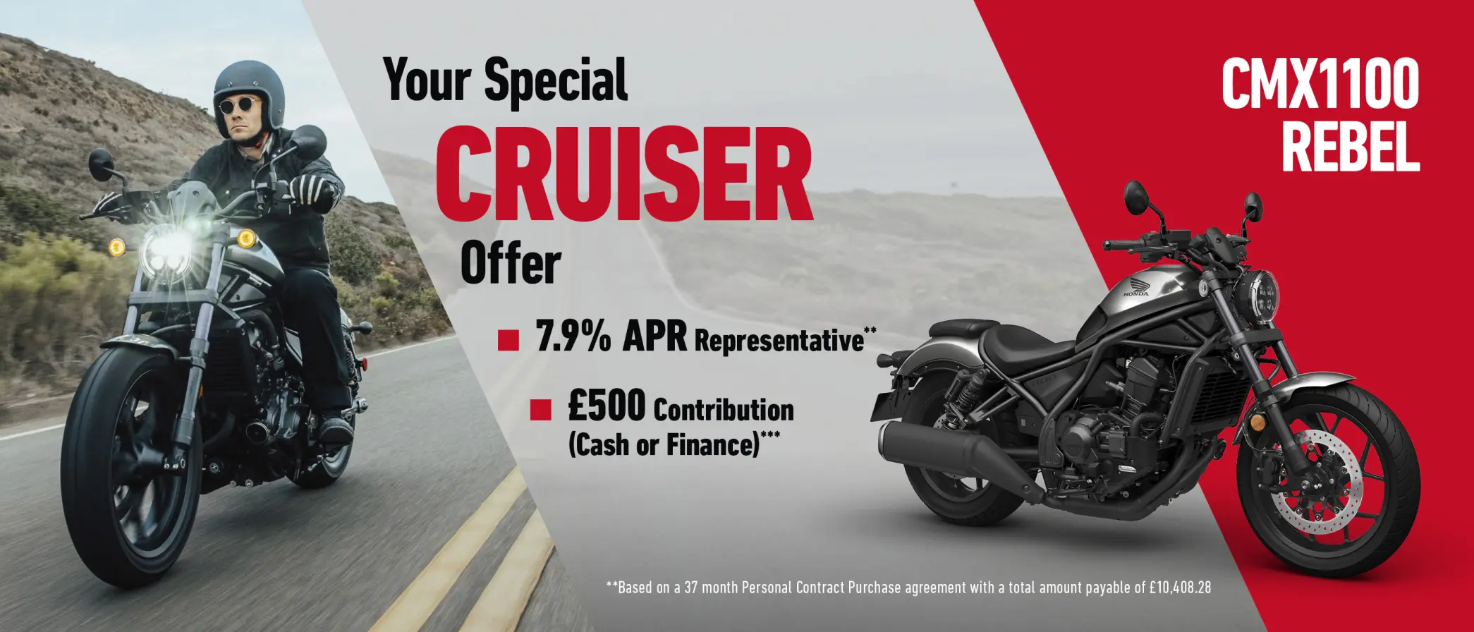 New Honda CMX1100 Tour Rebel DCT for sale in Exeter | Bridge Motorcycles