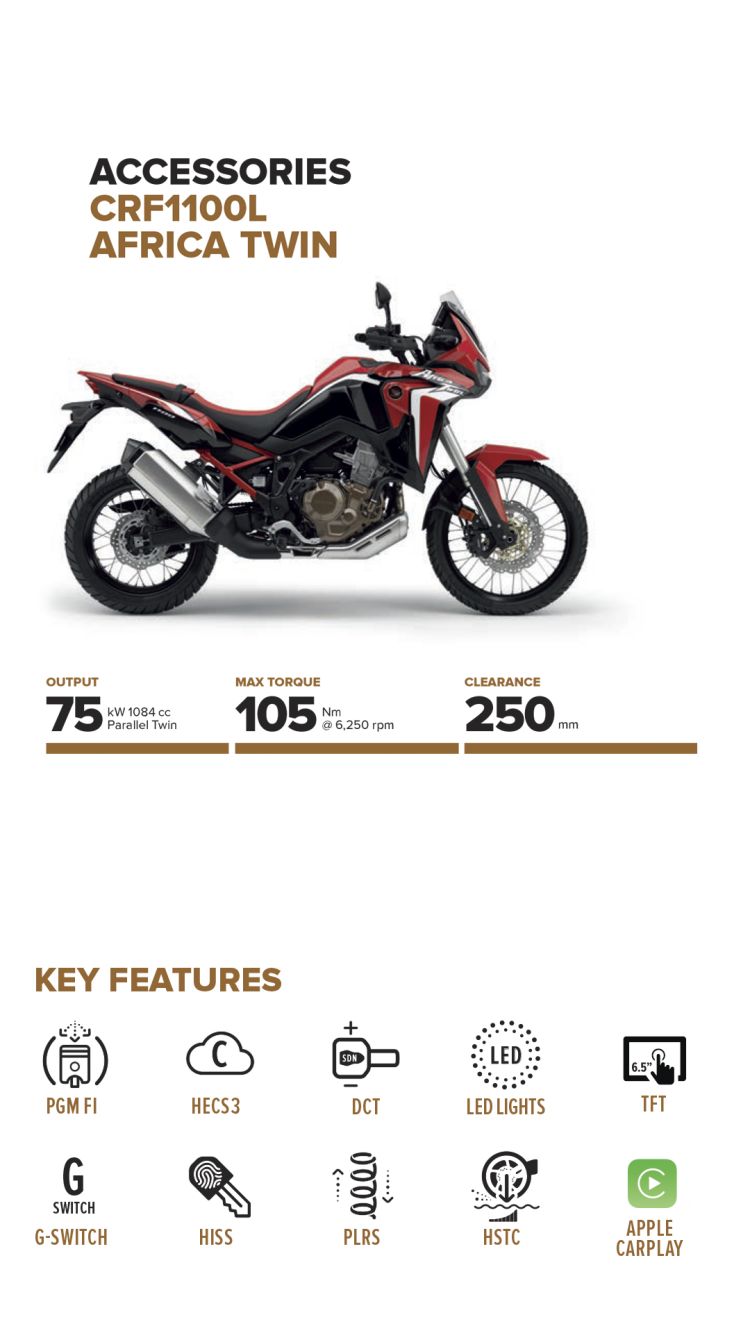 CRF1100 Africa Twin: Plus Editions | Honda Engine Room