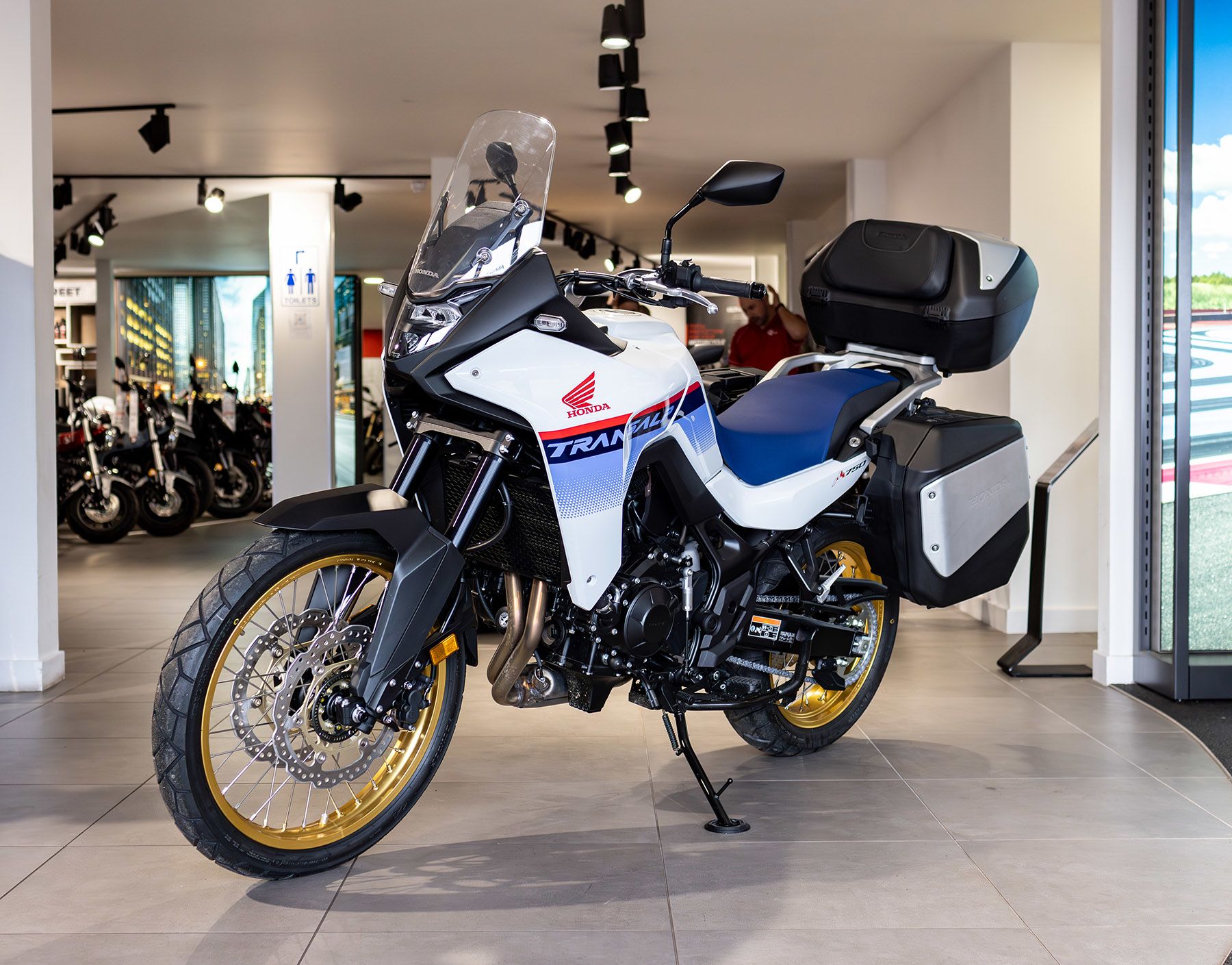 Bikesure Insurance Competition Winner Collects Honda Transalp Dream ...