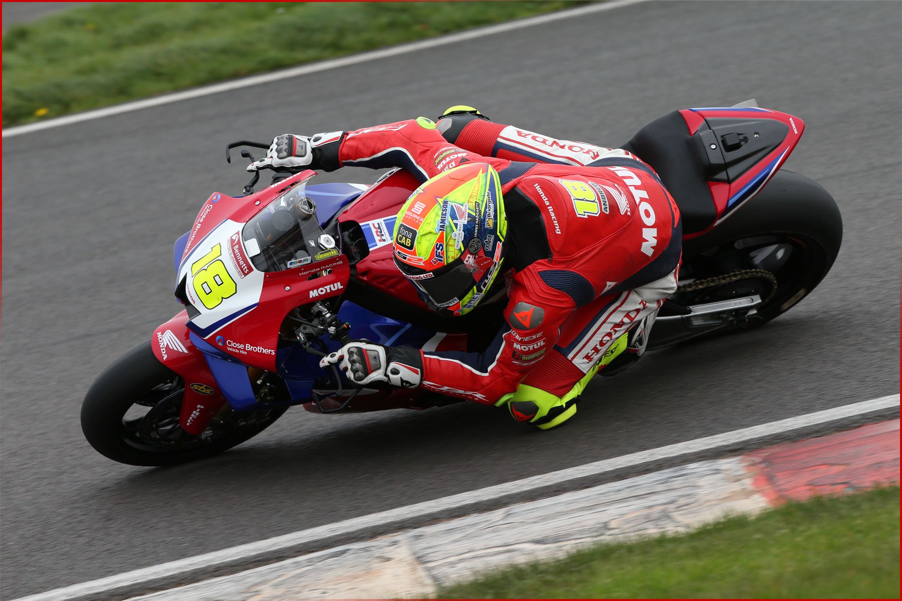 Honda Racing back in action in positive first BSB test | Honda Engine Room