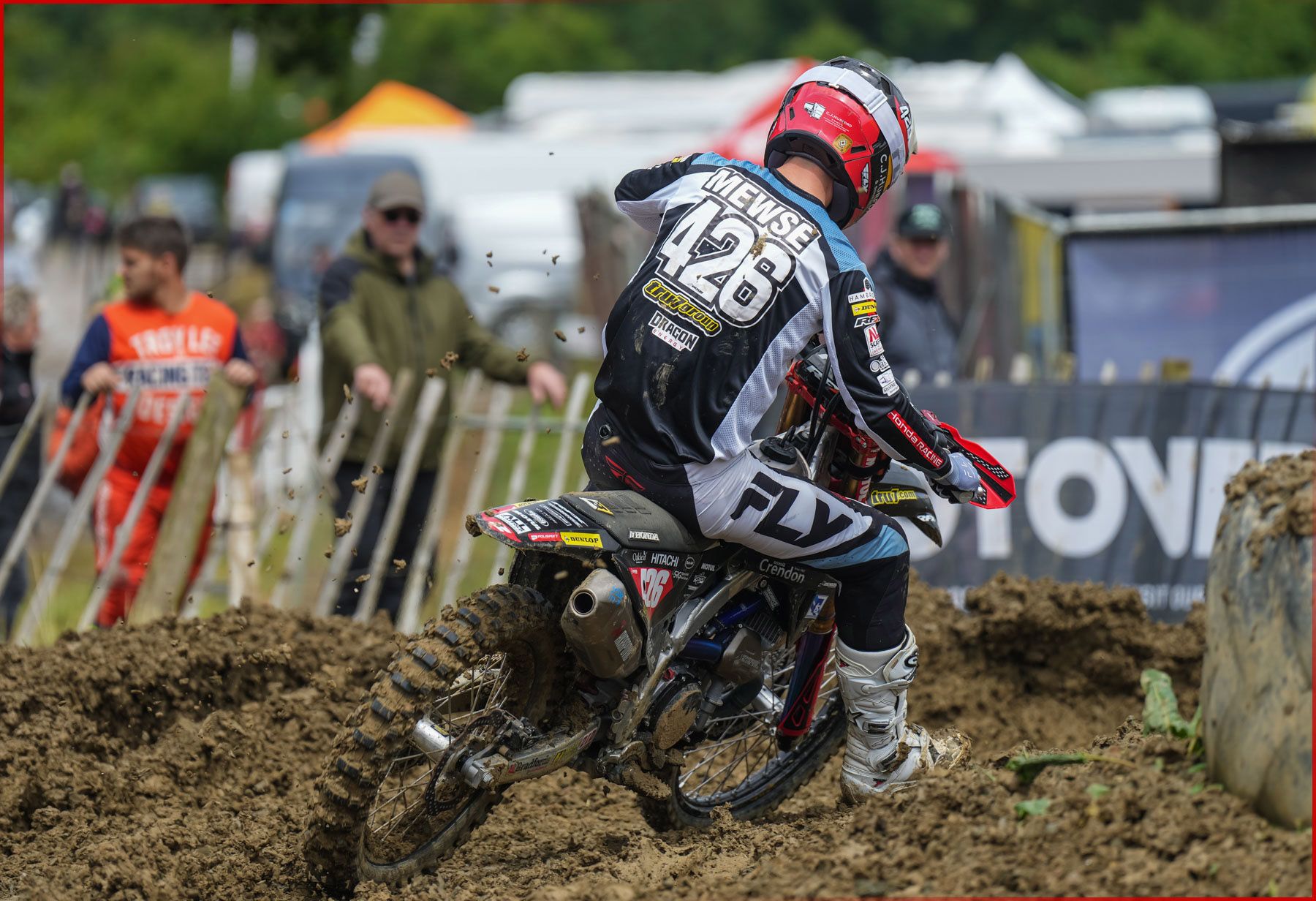 Fastest 40: Podium double for Honda duo at muddy Brookthorpe