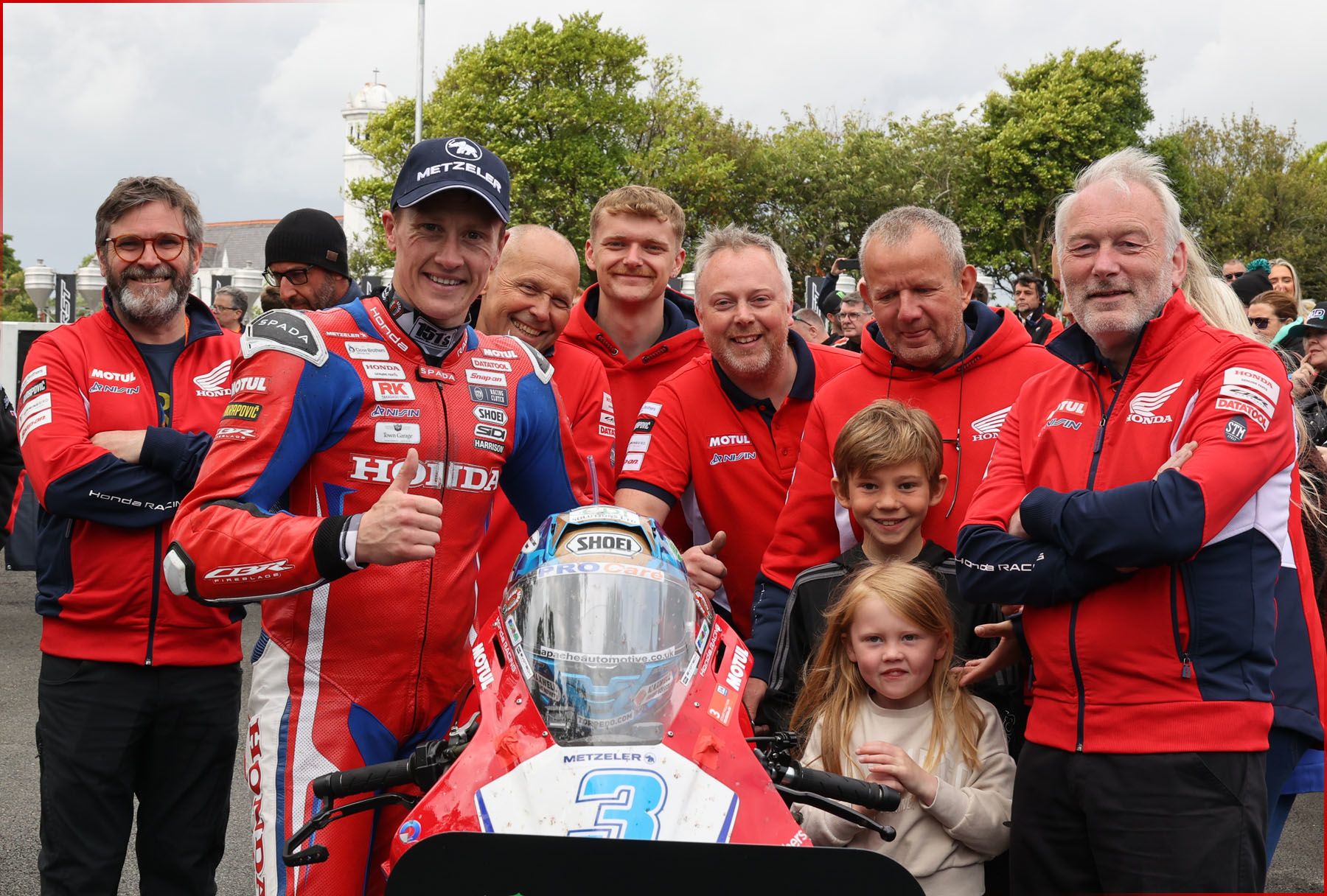 Harrison claims fourth podium finish for Honda Racing at the 2025 Isle ...