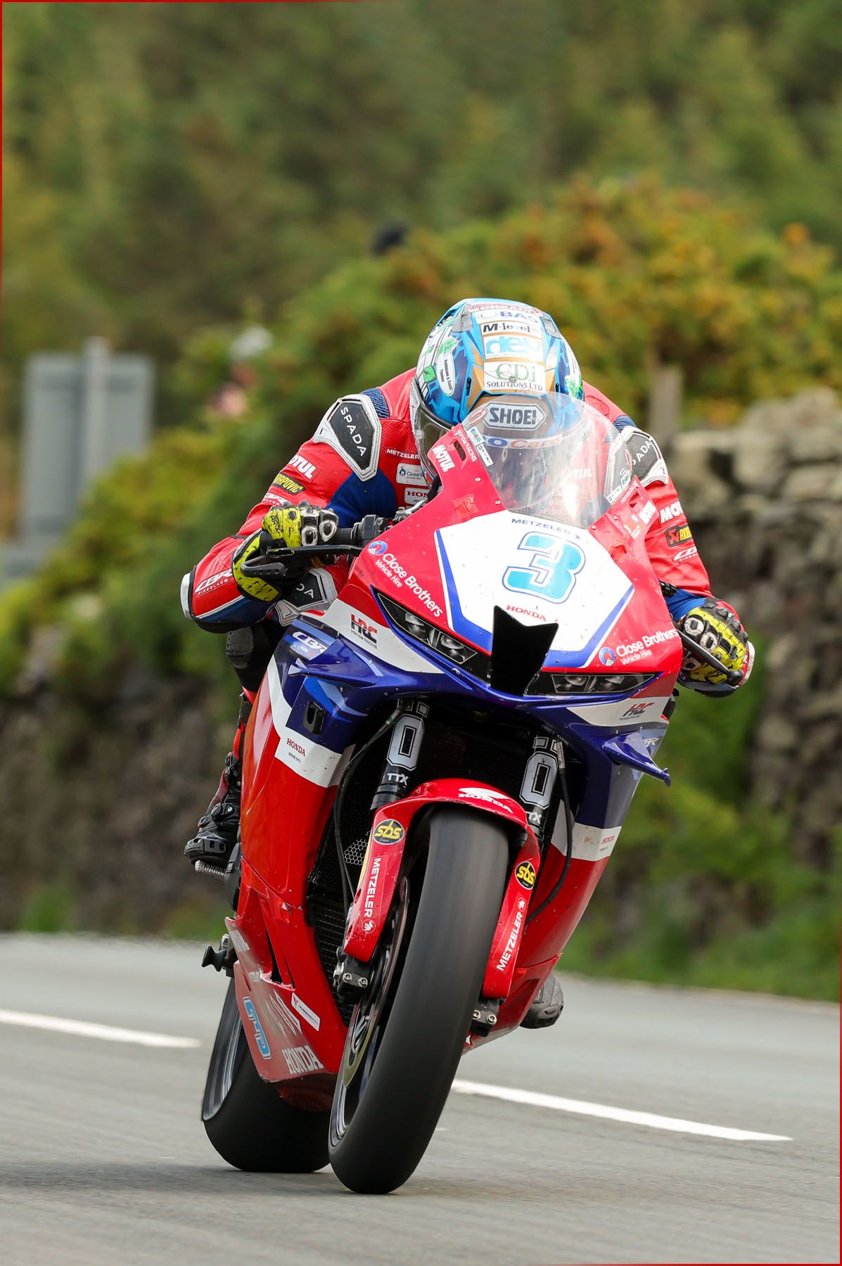 Harrison claims fourth podium finish for Honda Racing at the 2025 Isle ...